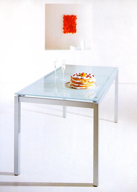 Bontempi Diesis | Metal dining table | Contemporary Dining Room ...