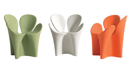 Driade Clover | Plastic Chair | Contemporary Dining Room Furniture ...