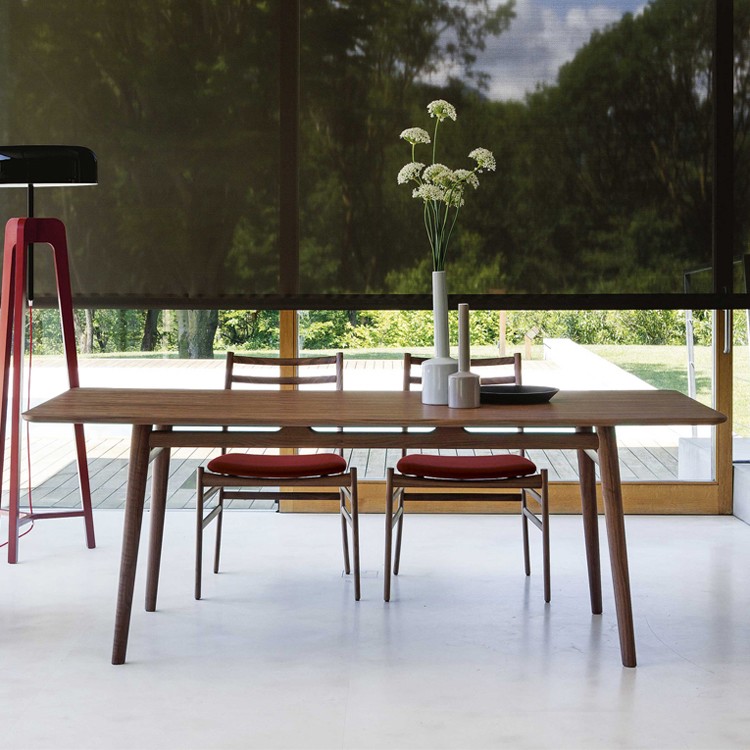 Porada Turn | Wooden Dining Table | Contemporary Dining Room Furniture ...