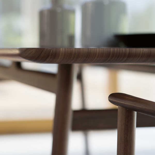 Porada Turn | Wooden Dining Table | Contemporary Dining Room Furniture ...