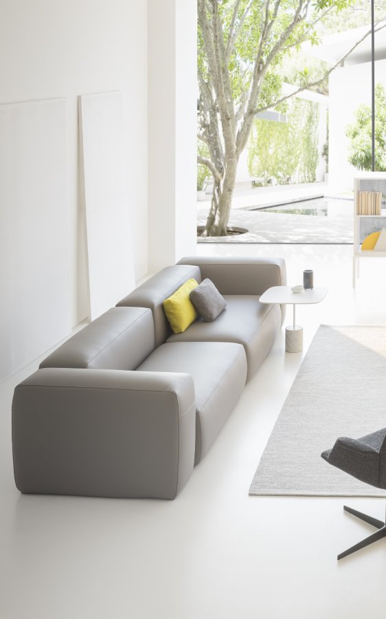 lapalma Plus Sofa Leather | Contemporary Living Room Furniture - Ultra ...