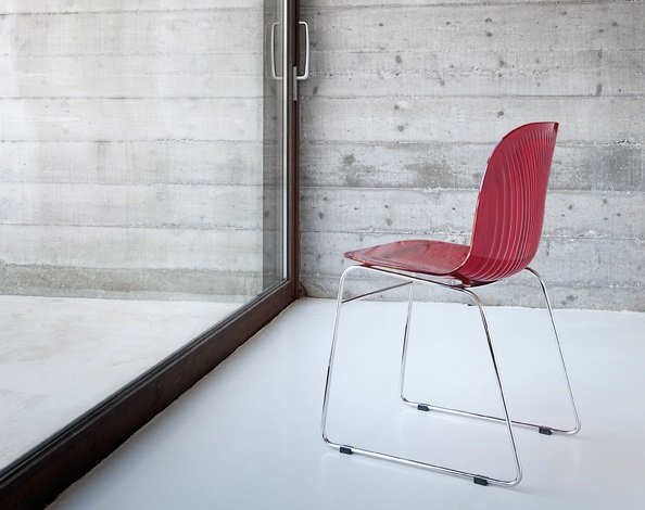 DomItalia Playa T Chair | Metal | Contemporary Dining Room Furniture ...
