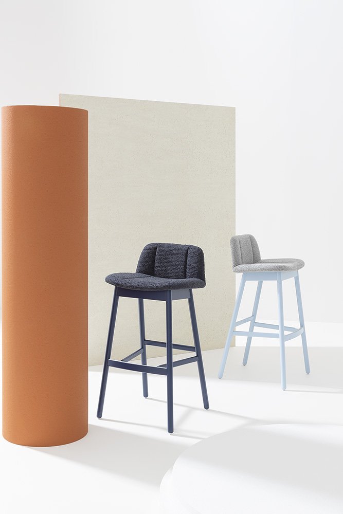 Billiani Hippy Stool | Wooden | Kitchen Furniture - Ultra Modern